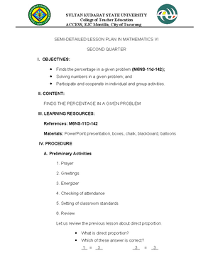 Classified Study File 1 - Bachelor of Elementary Education - Studocu