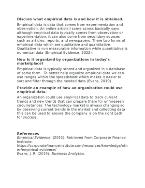BUSI 508 Managerial Analytics Week 5 homework - Week 5 Homework Lauren ...