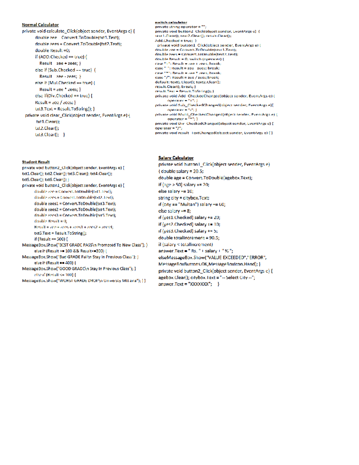 Mansha final - Best - Object Oriented Programming - Studocu