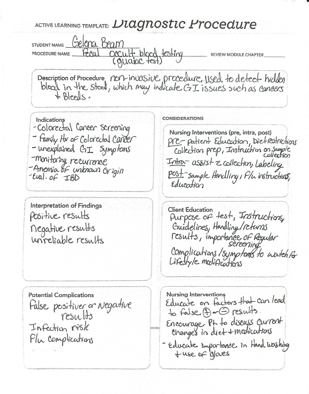 Remediation x10 - ATI Active learning - ACTIVE LEARNING TEMPLATE ...