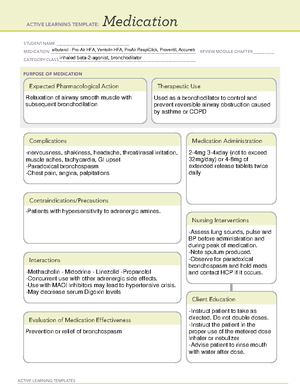Alfuzosin - Uroxatral - med card - ####### ACTIVE LEARNING TEMPLATES ...