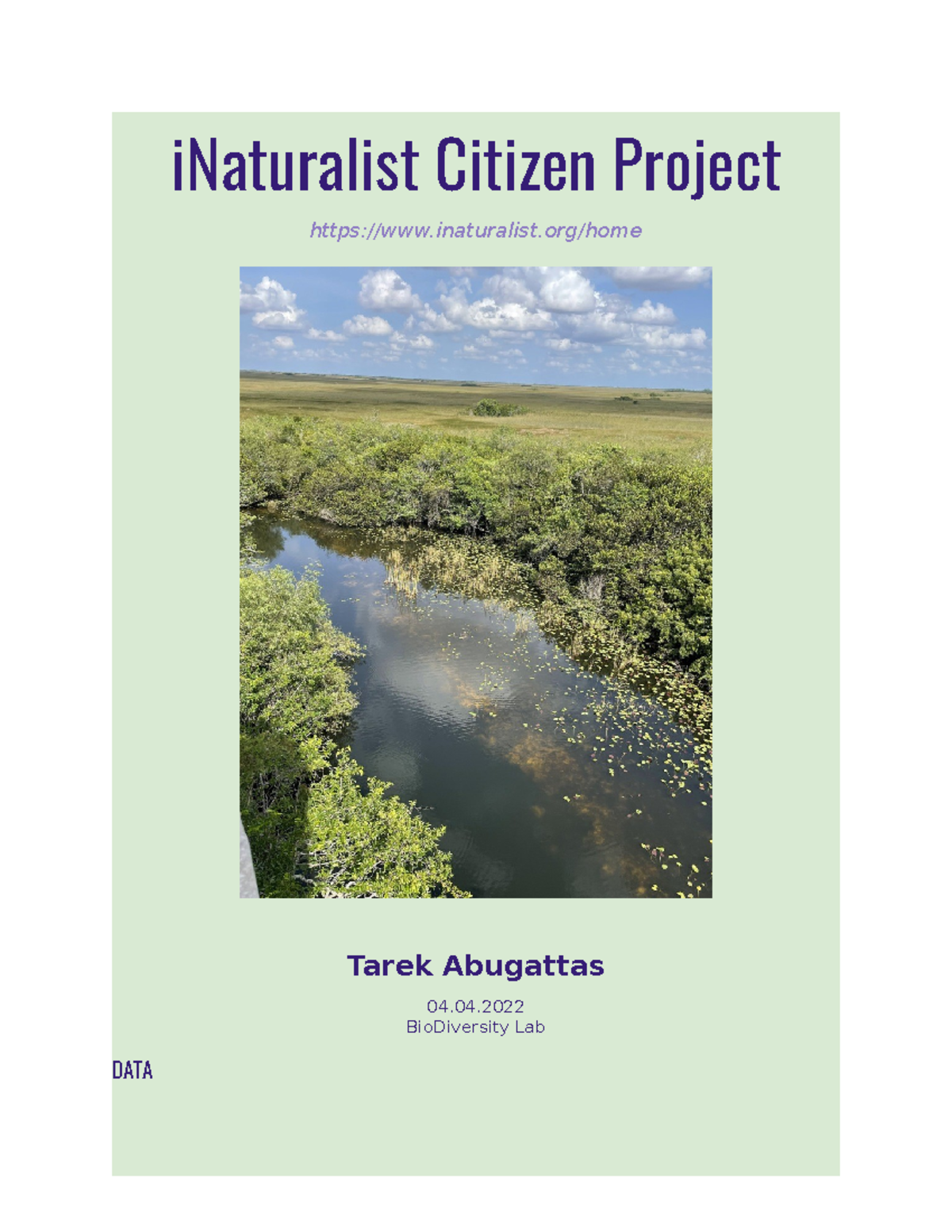 iNatralist Citizen Project - iNaturalist Citizen Project inaturalist ...