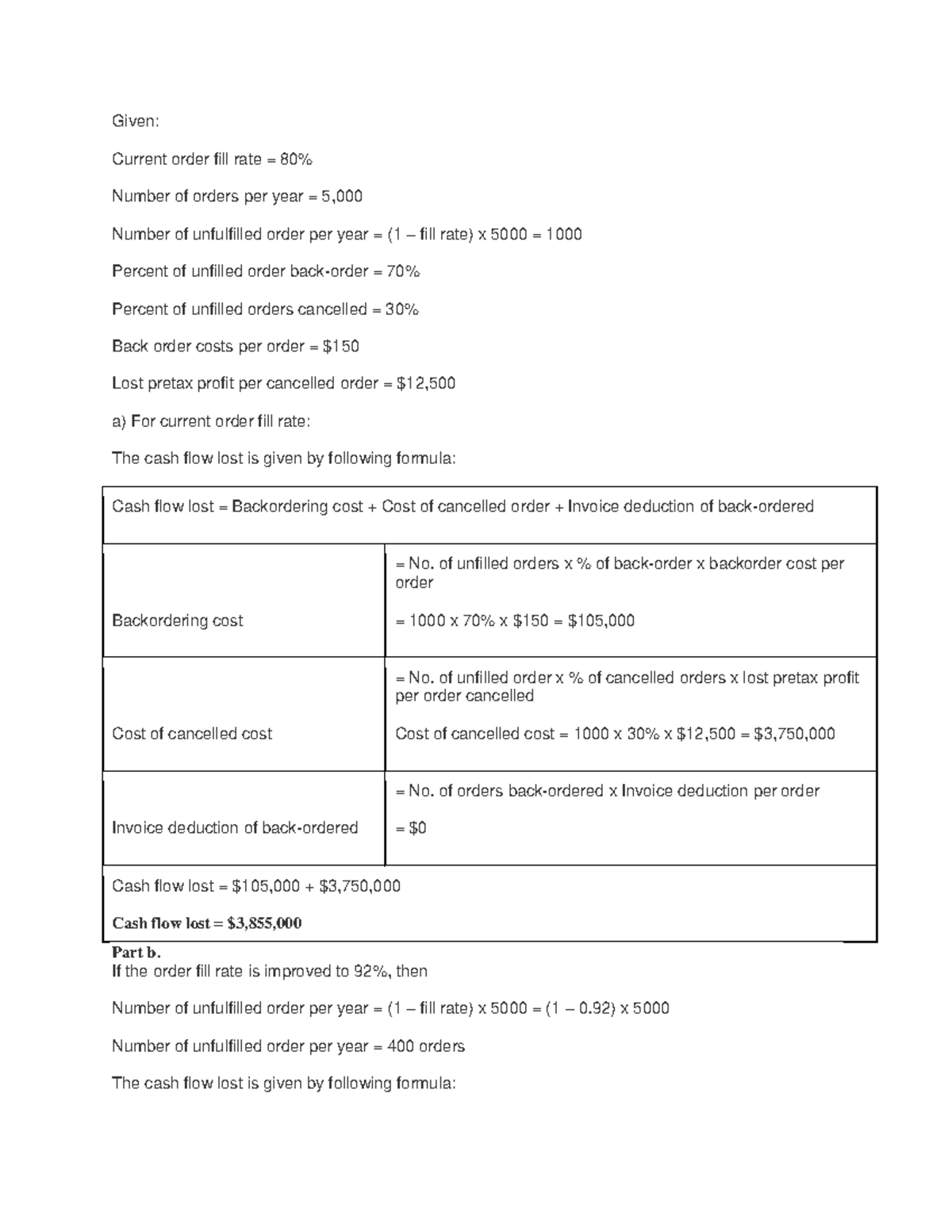 96b38137 aaffac 568ebaa0603175 e7a3 - Given: Current order fill rate ...