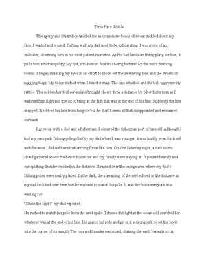 Compare and Contrast 1 - Crump and Waititi - Heather Kate Jaramillo ...