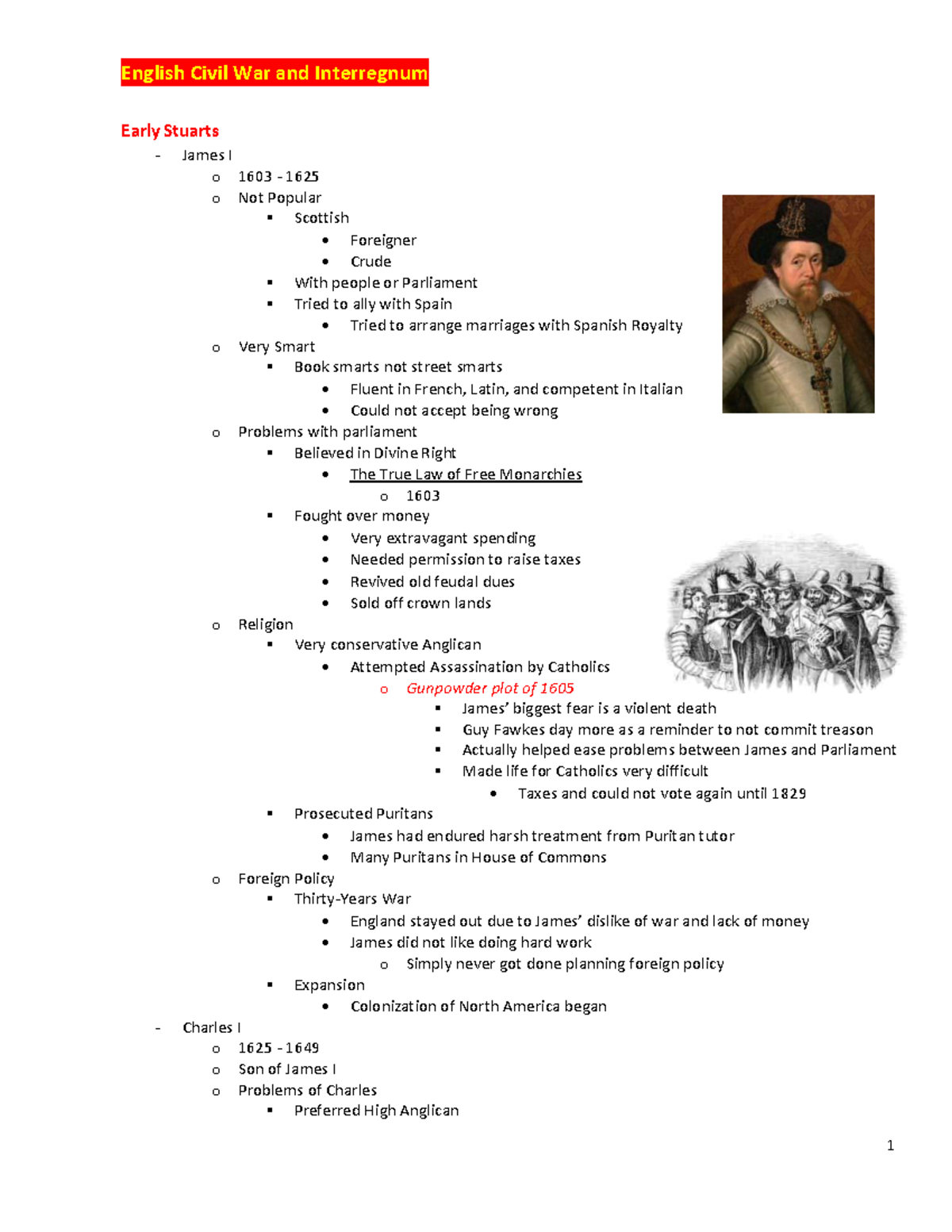 English civil war and interregnum - English Civil War and Interregnum ...