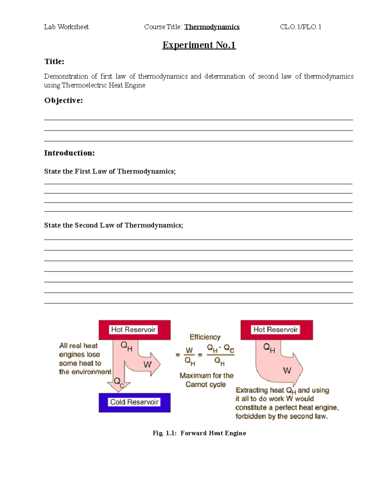 Worksheet#1 - Lab Manuals - Experiment No. Title: Demonstration of ...