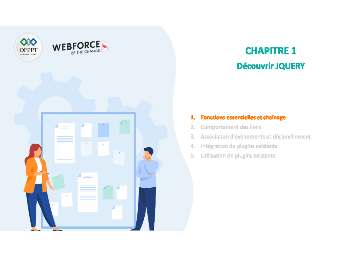 Cours Jquery Jquery Is A Popular Javascript Library That Simplifies The Process Of