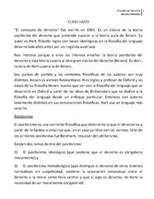 Capitulo 9 - Cap 9 Hart - El concepto de Derecho – Herbert L. A. Hart 1 ...