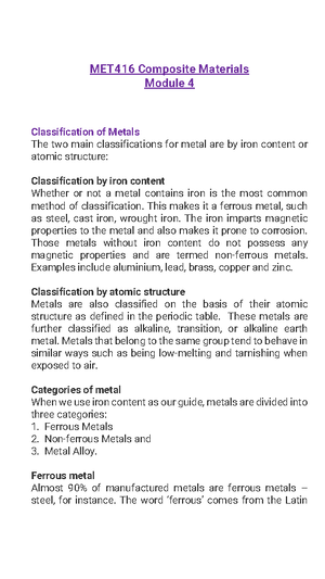 Phases of Composite manufacturing - Composites Manufacturing - Studocu