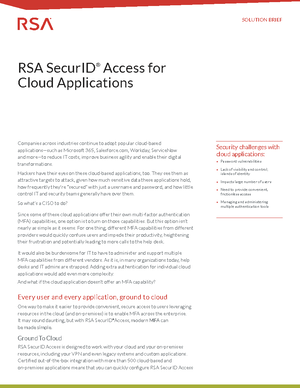 5 Reasons to Upgrade to RSA Secur ID Access (AM 8 - CUSTOMER Q&A 5 Reasons to Upgrade to RSA ...