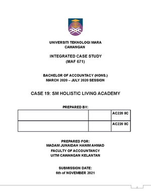 Case 2 Hongwei - Competitive advantages issue - - Studocu