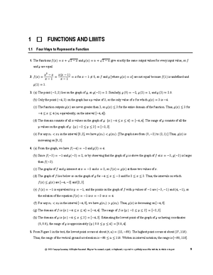 Sample for Solution Manual Advanced Engineering Mathematics 7th edition by Dennis Zill - Chapter ...