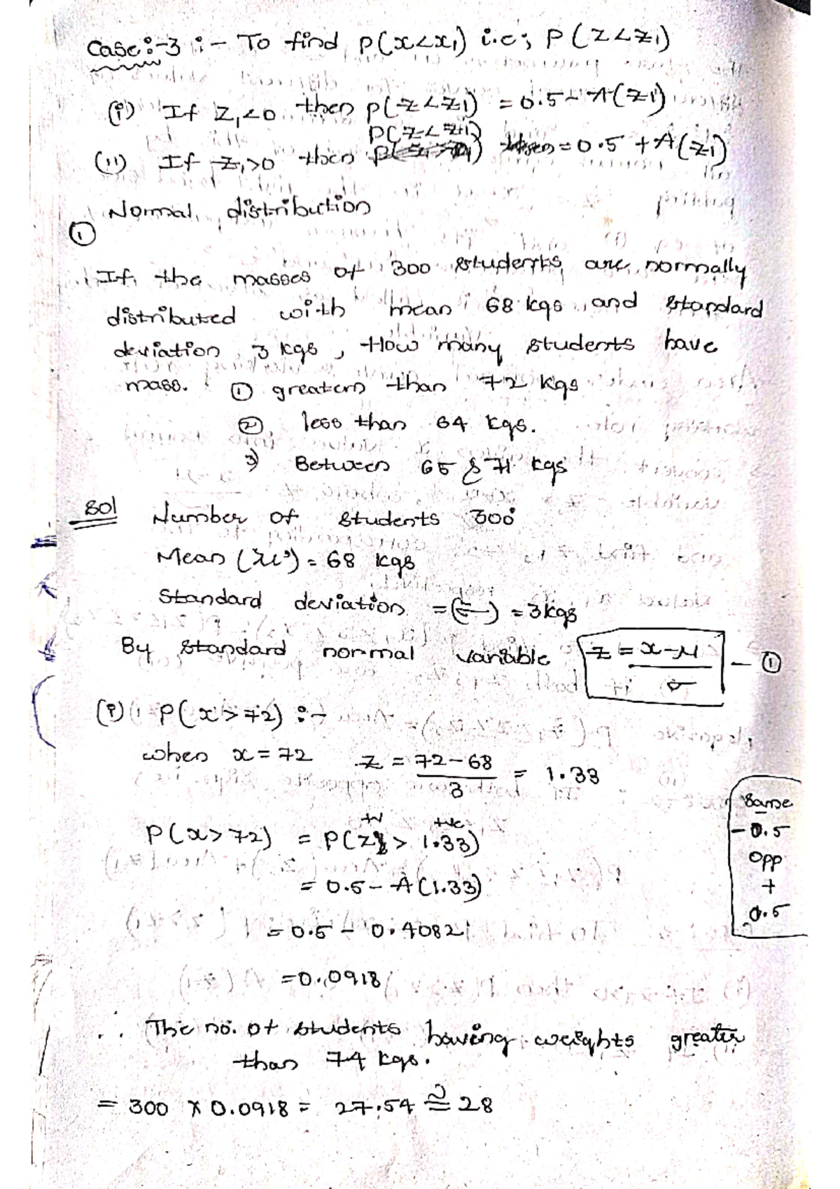 Unit - 1( continuation of probability and distributions in statistics ...