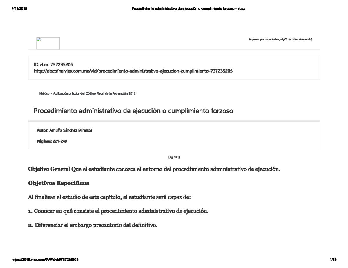 PAE - Nota: 9 - Derecho fiscal - Studocu