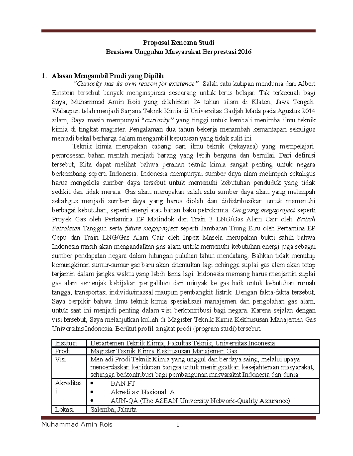 Pdf proposal rencana studi - Muhammad Amin Rois Proposal Rencana Studi ...