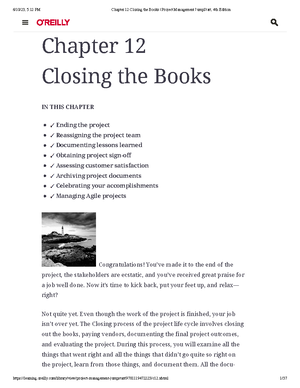 Chapter 5 Breaking Down the Project Activities Project Management Jump Start, 4th Edition ...