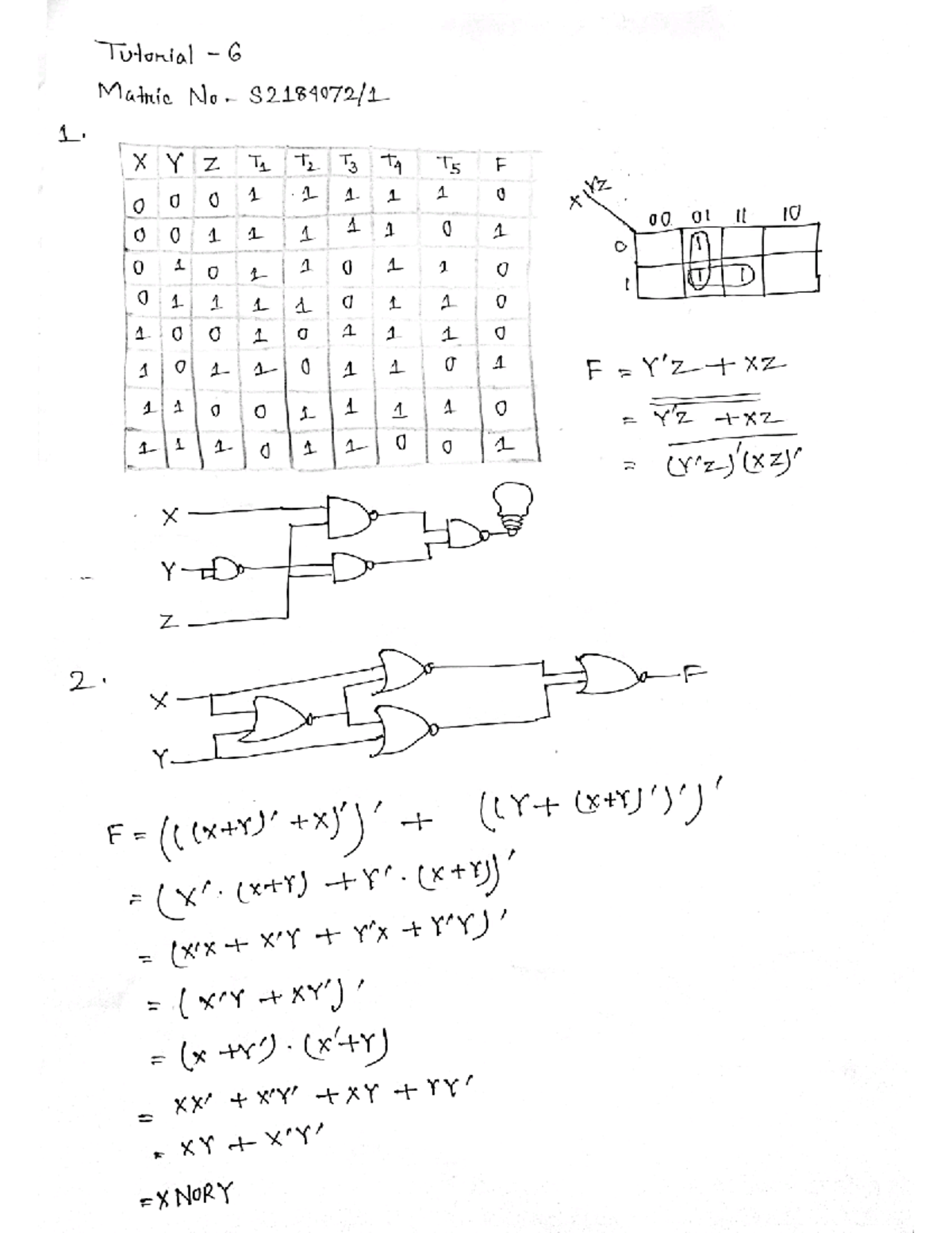CSO - Tutorial 6 - Computer System and Organization - Studocu