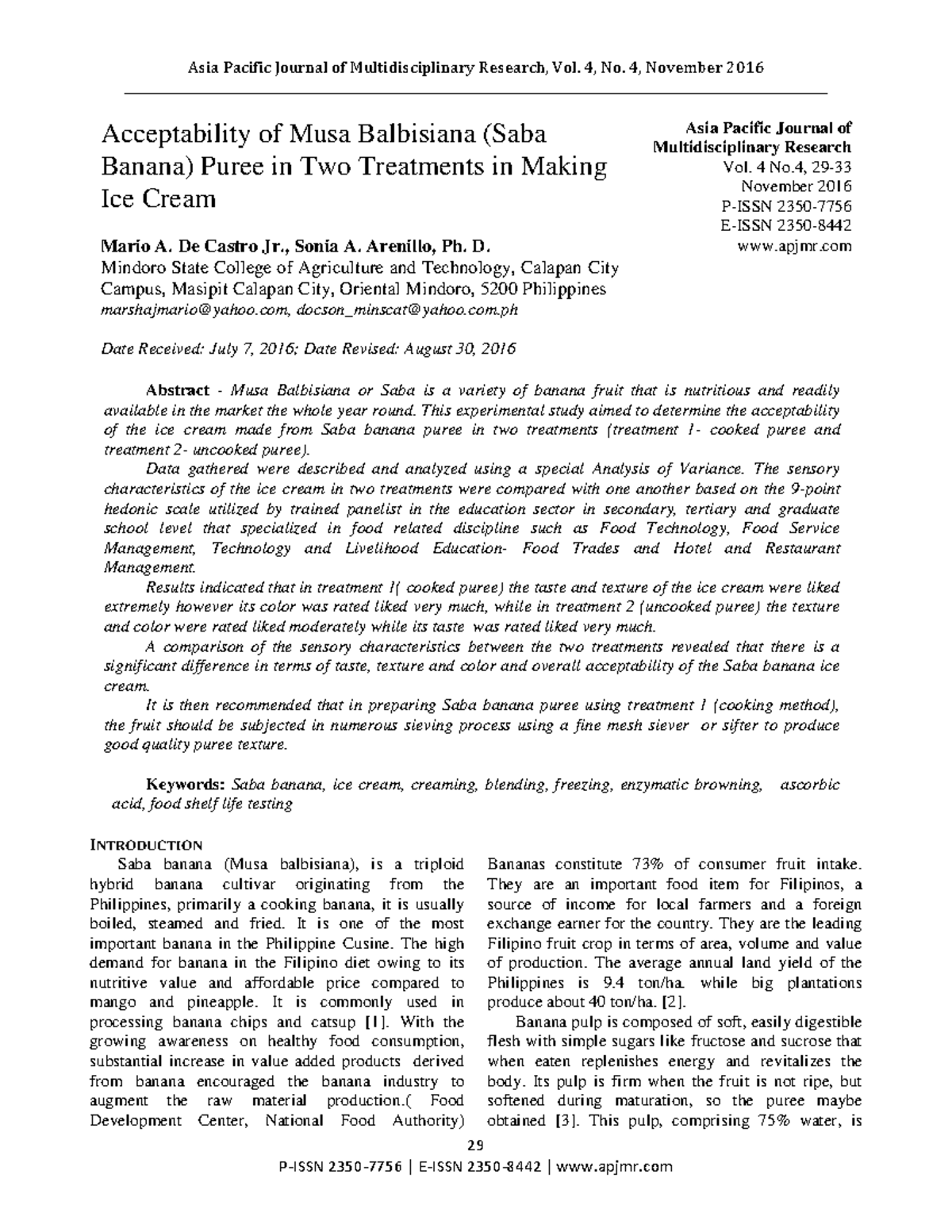 Acceptability_SABA_BANANA_ICE_CREAM - Asia Pacific Journal of ...