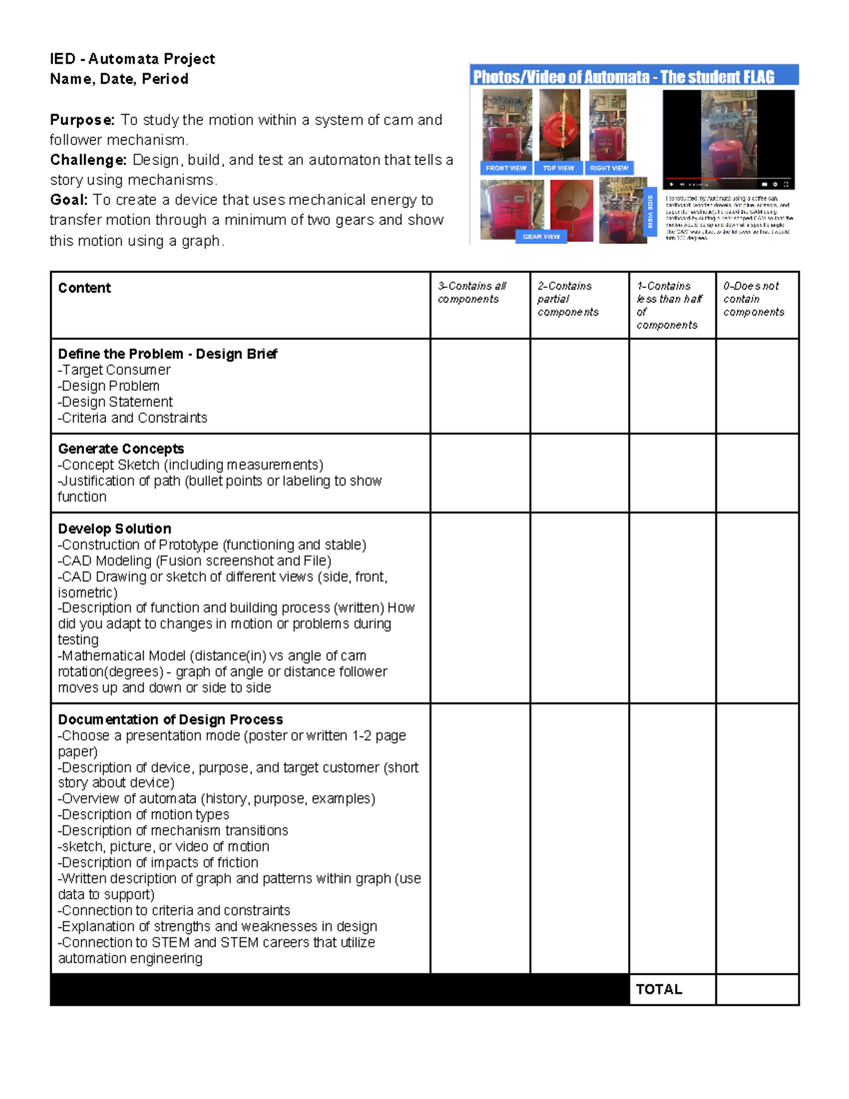 IED - Automata Project - fdfadsfasdfasdf - IED - Automata Project Name ...