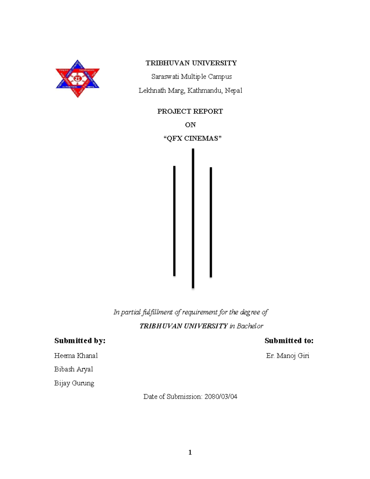 Final doc - TRIBHUVAN UNIVERSITY Saraswati Multiple Campus Lekhnath ...