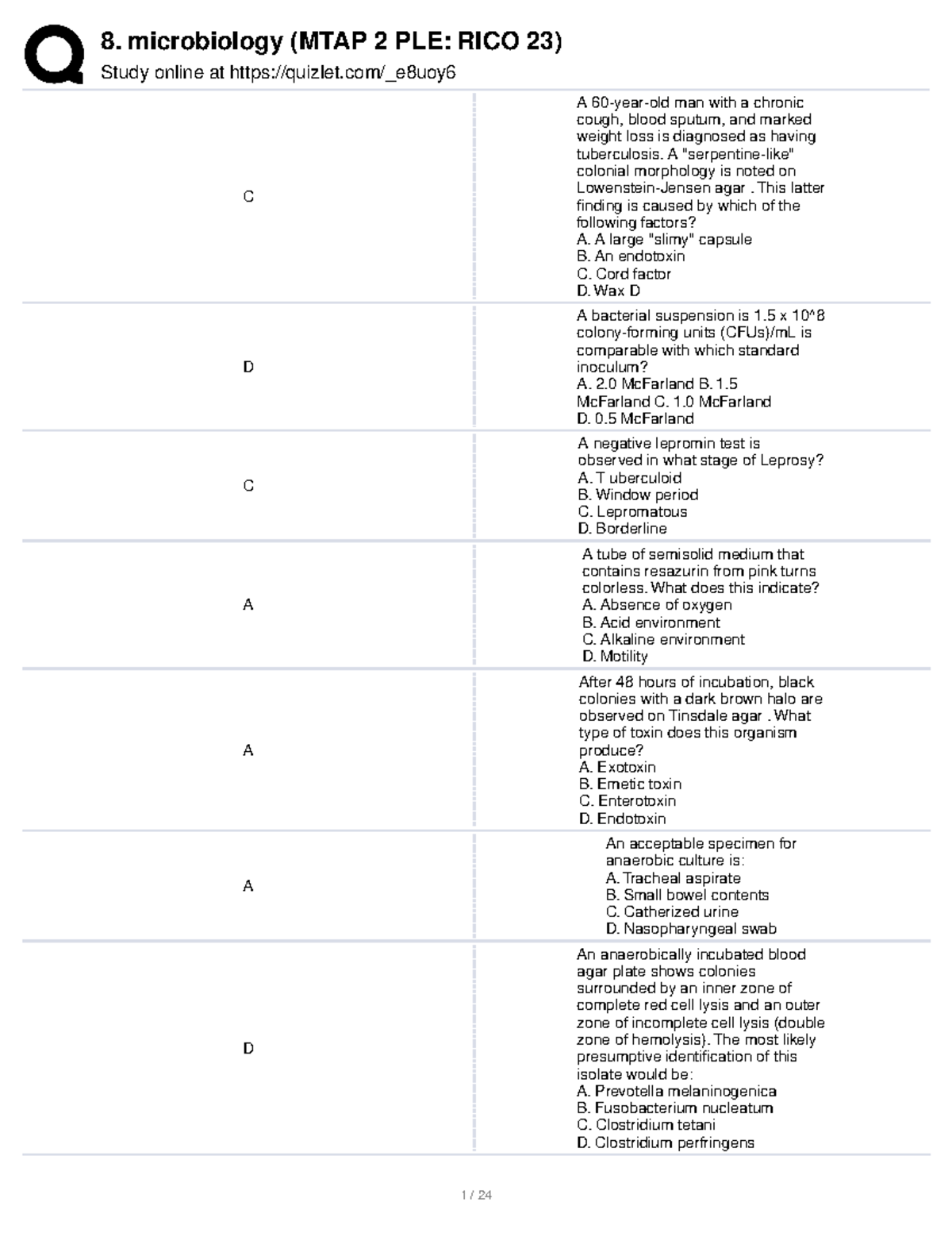 8Micro-Mtap2-R - LECTURE REVIEW QUESTIONS - Study online at quizlet ...