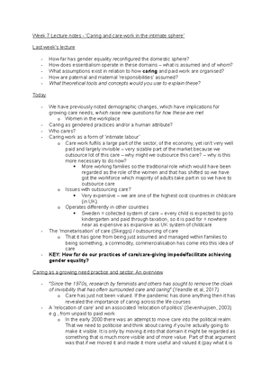 Intimacy, Pure Relationship and Confluent Love - Assignment 1 Overview ...