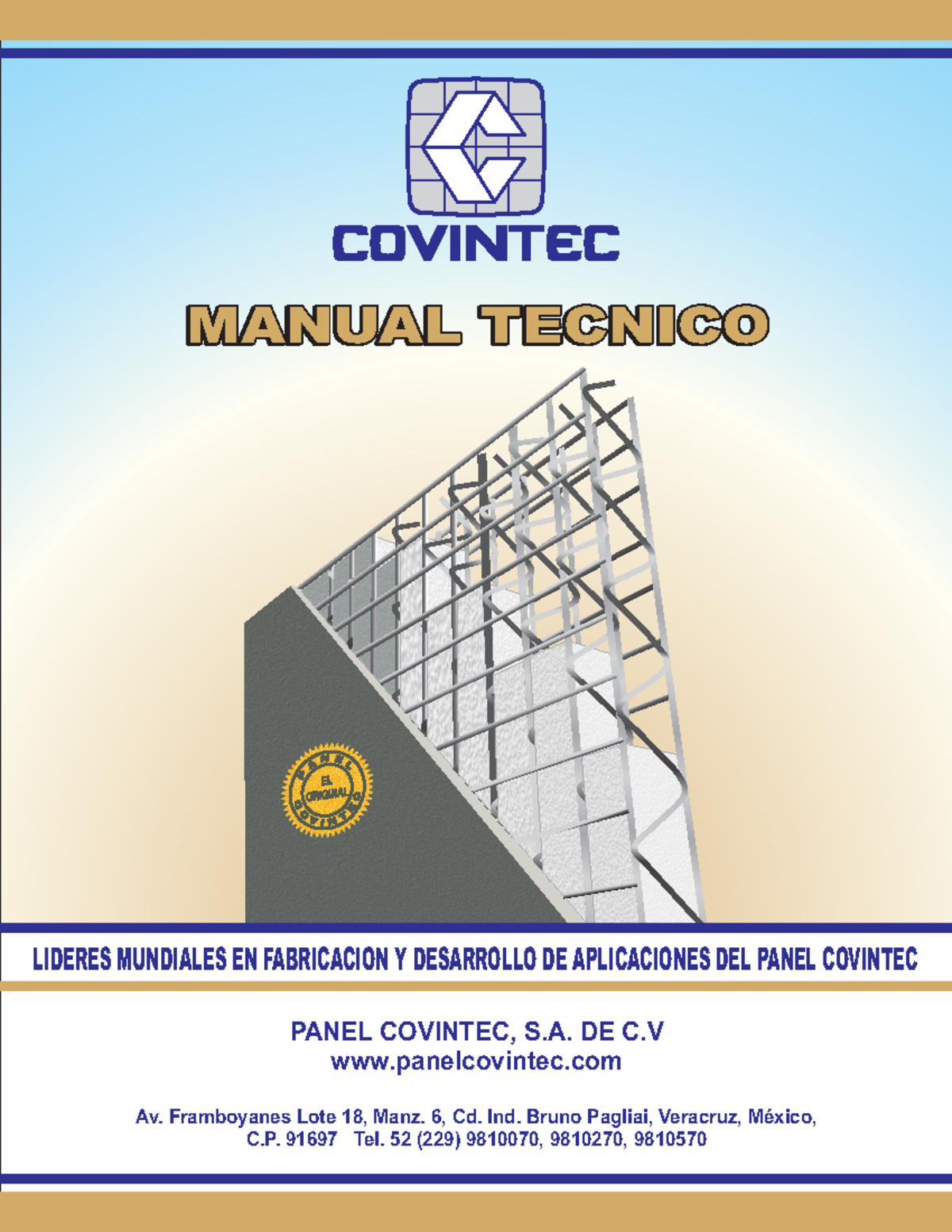 Manual tecnico covintec 2011 - PANEL COVINTEC, S. DE C panelcovintec ...