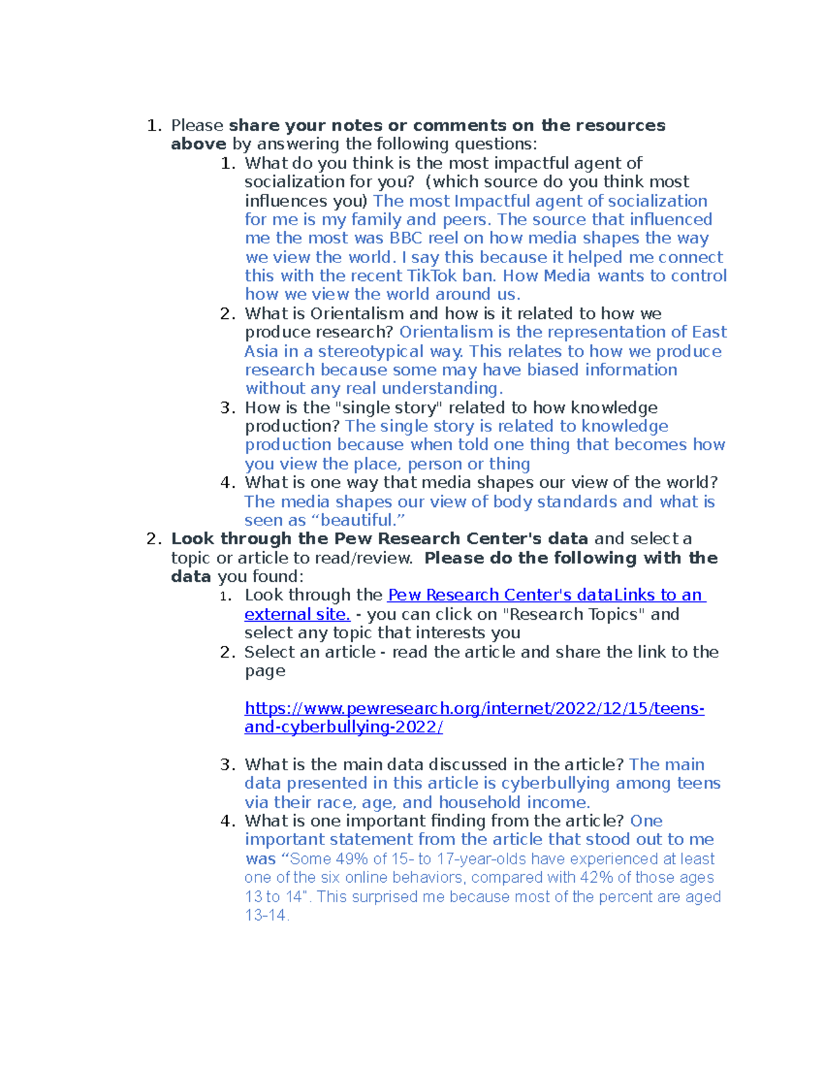 Collective Notes - (Week 1) - Please share your notes or comments on ...