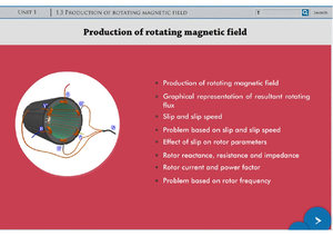 Unit1 Three phase Induction Motor - 1 Working principle: production of ...