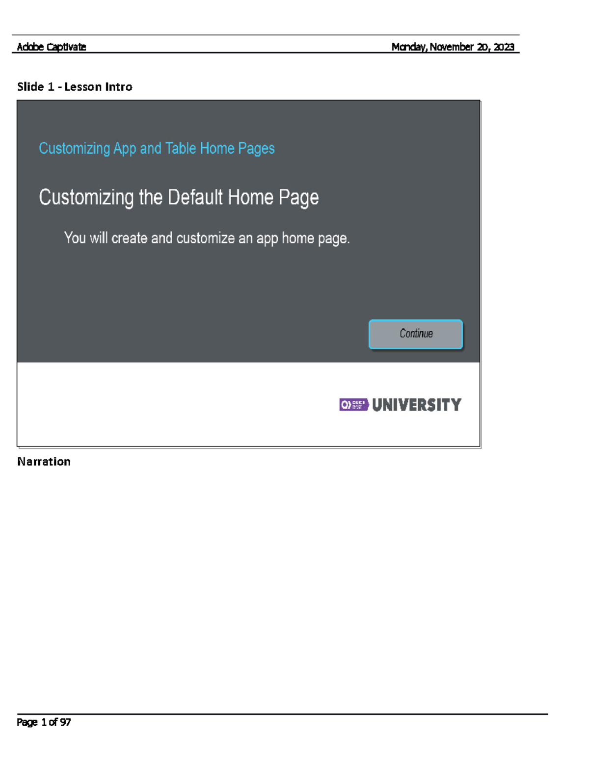 FF09-Home Pages-Lesson 3 - Slide 1 - Lesson Intro Narration Slide 3 ...