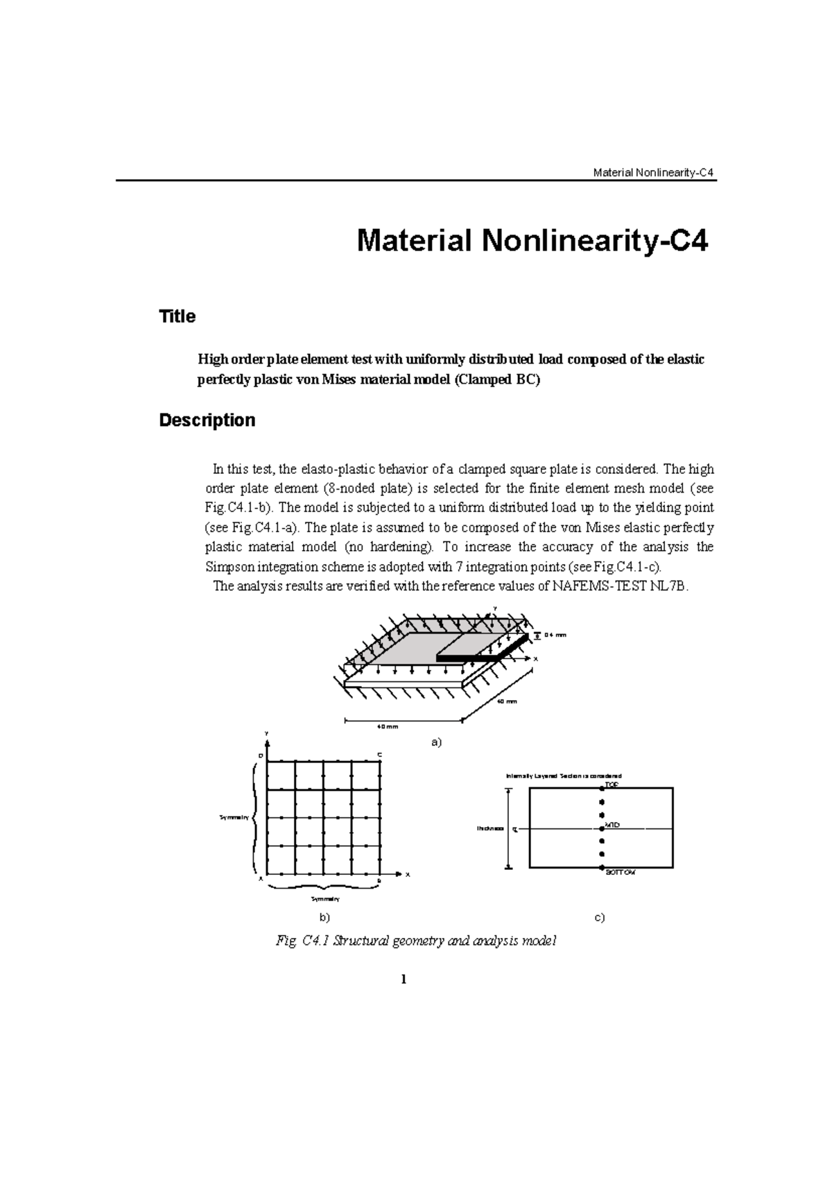 FEA-MN-C04 - vczx - Material Nonlinearity-C Material Nonlinearity-C ...