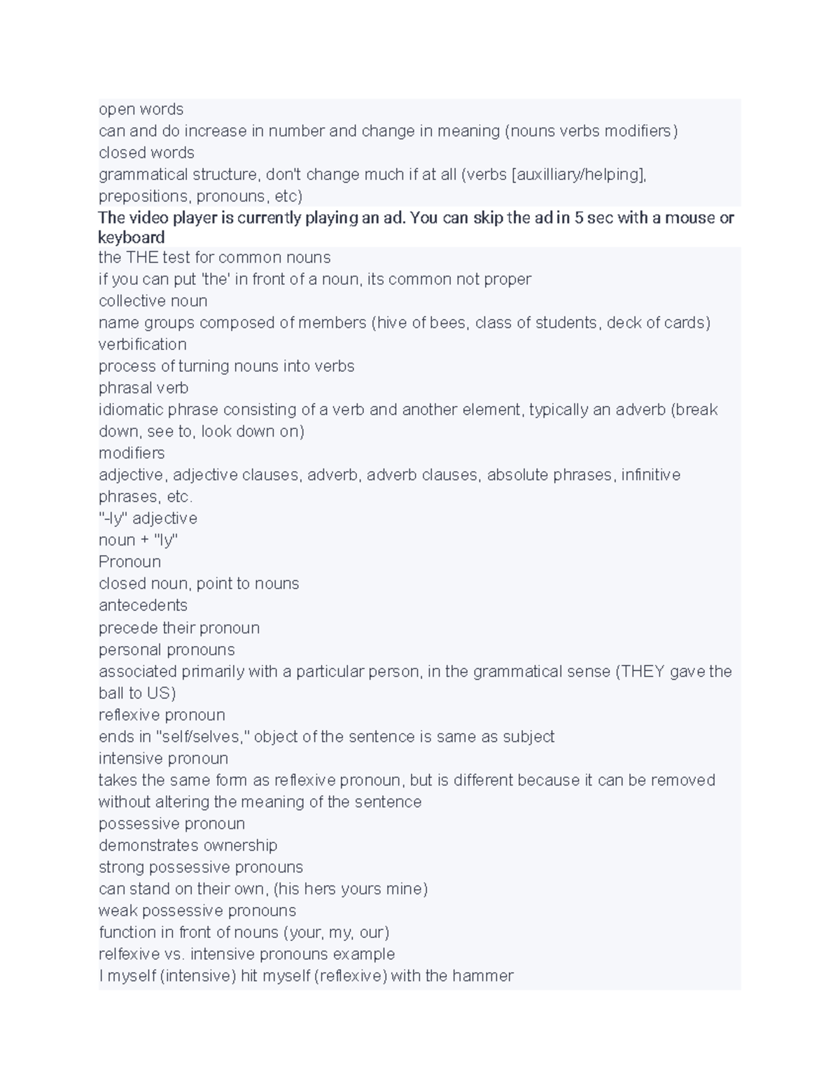 COMS 101 - Lecture Notes - open words can and do increase in number and ...