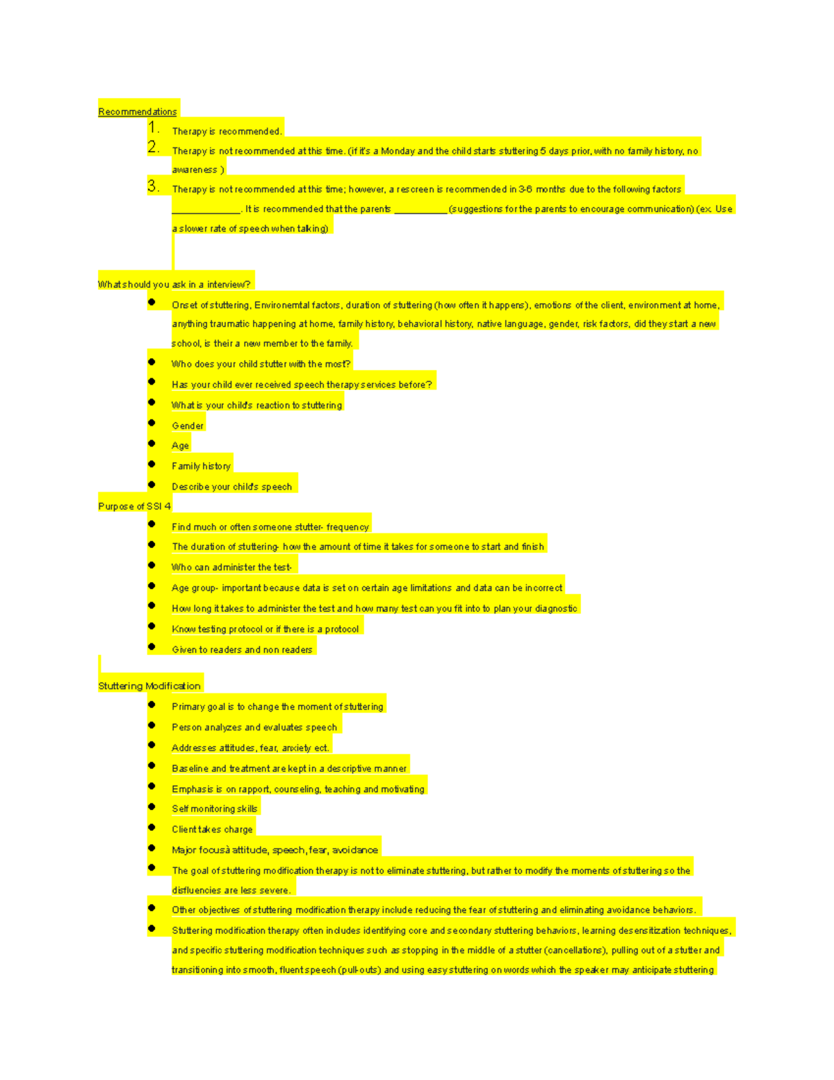 4383- chapter 4 - Stuttering Disfluencies course Fall 2022 with DR ...