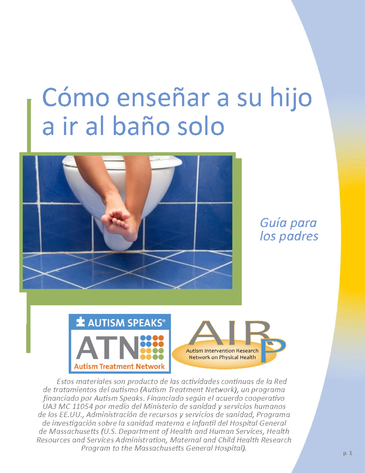 Toileting- Spanish-final guia para acudir al baño - Cómo enseñar a su ...