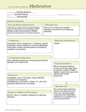 Loop Diuretics drug card - ####### ACTIVE LEARNING TEMPLATES Medication ...