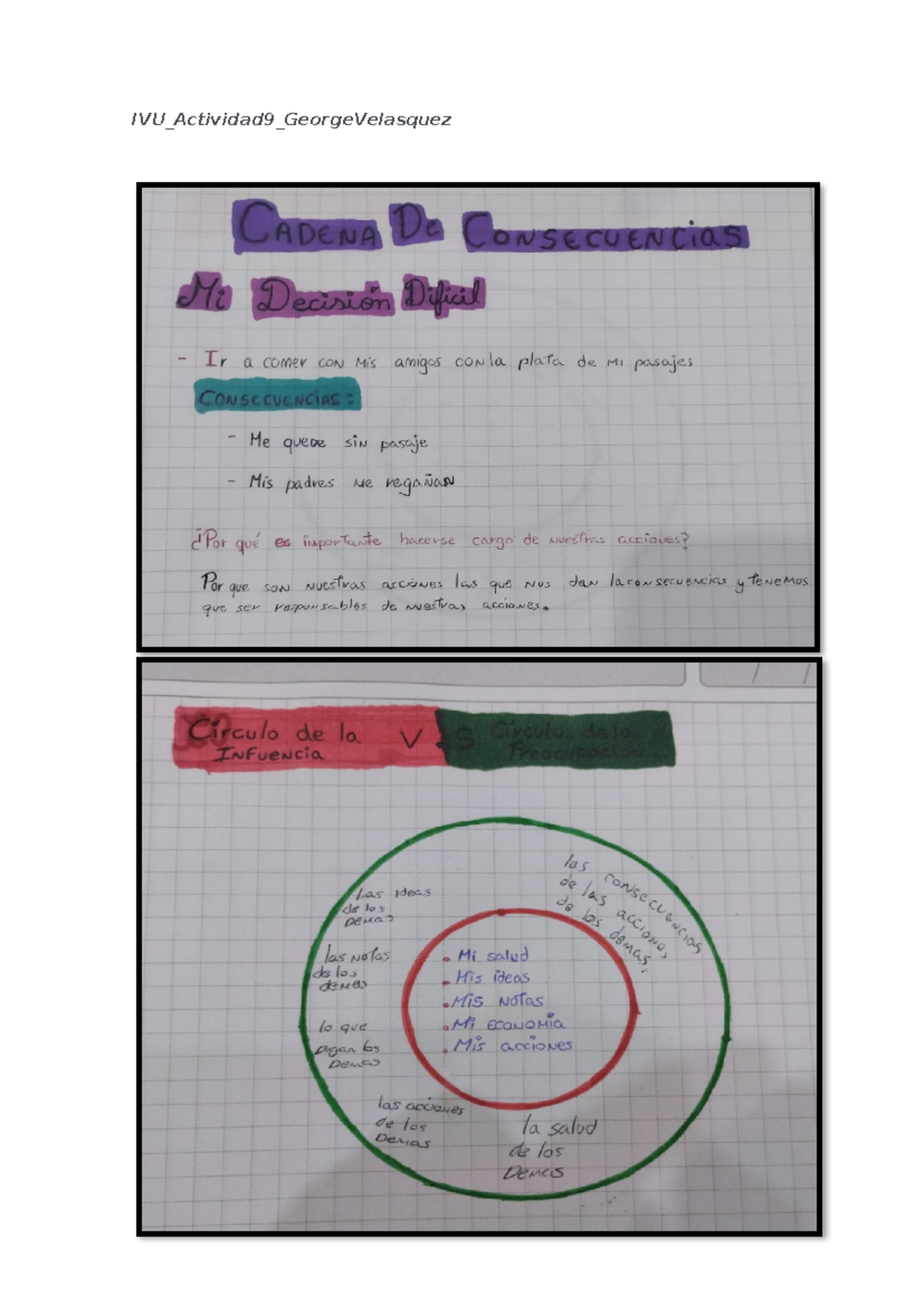 IVU Actividad 9 George Velasquez - Introducción a la vida universitaria ...