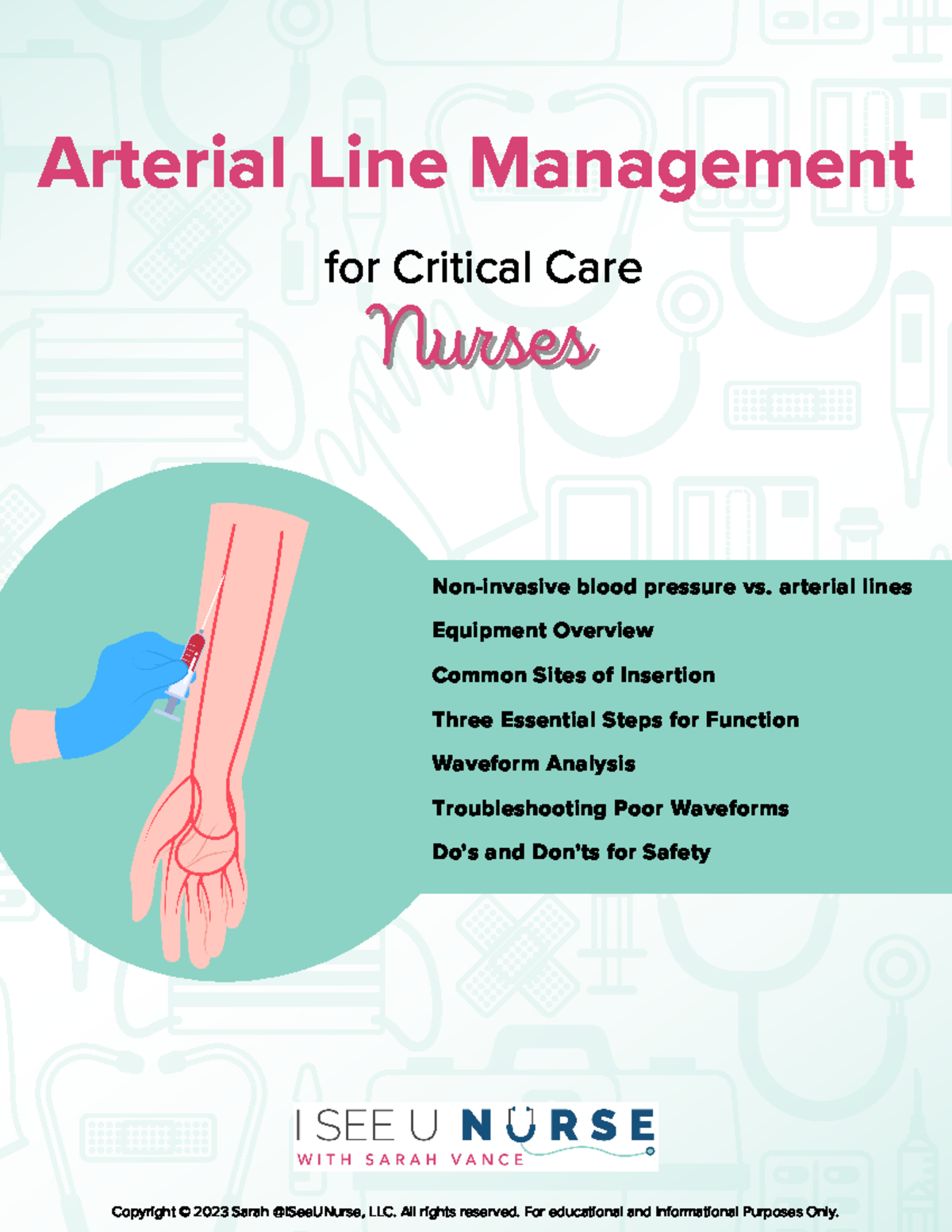Mi MS Arterial Line Management 12 - Arterial Line Management for ...