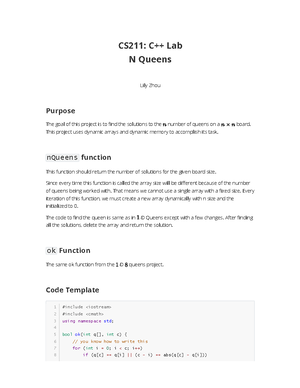 CS211 611 lecture 101 - Queens College, CUNY, Department of Computer Science Object Oriented ...