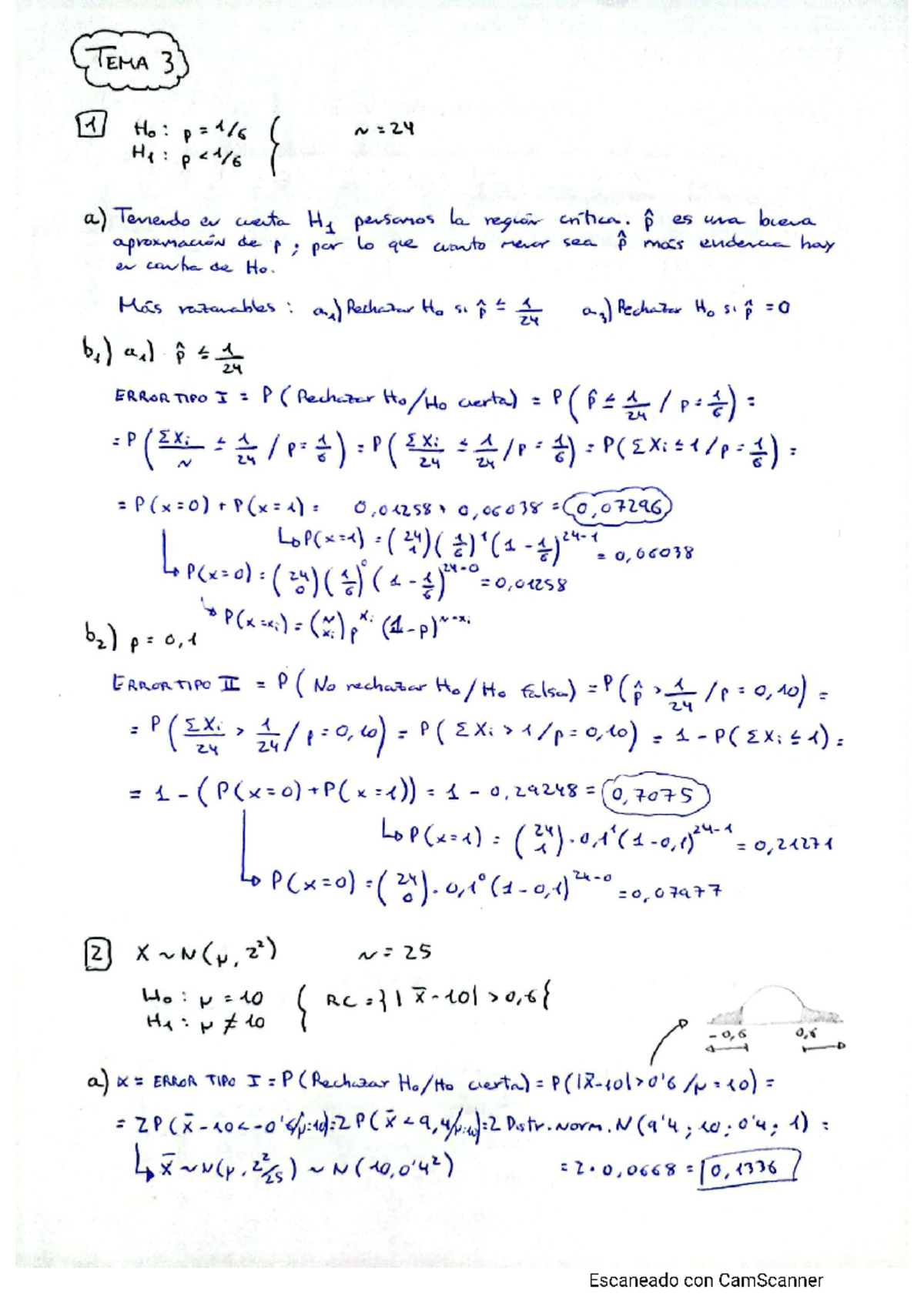 Ejercicios T. 3 4 5 - Estadística E Introducción A La Econometría - Studocu