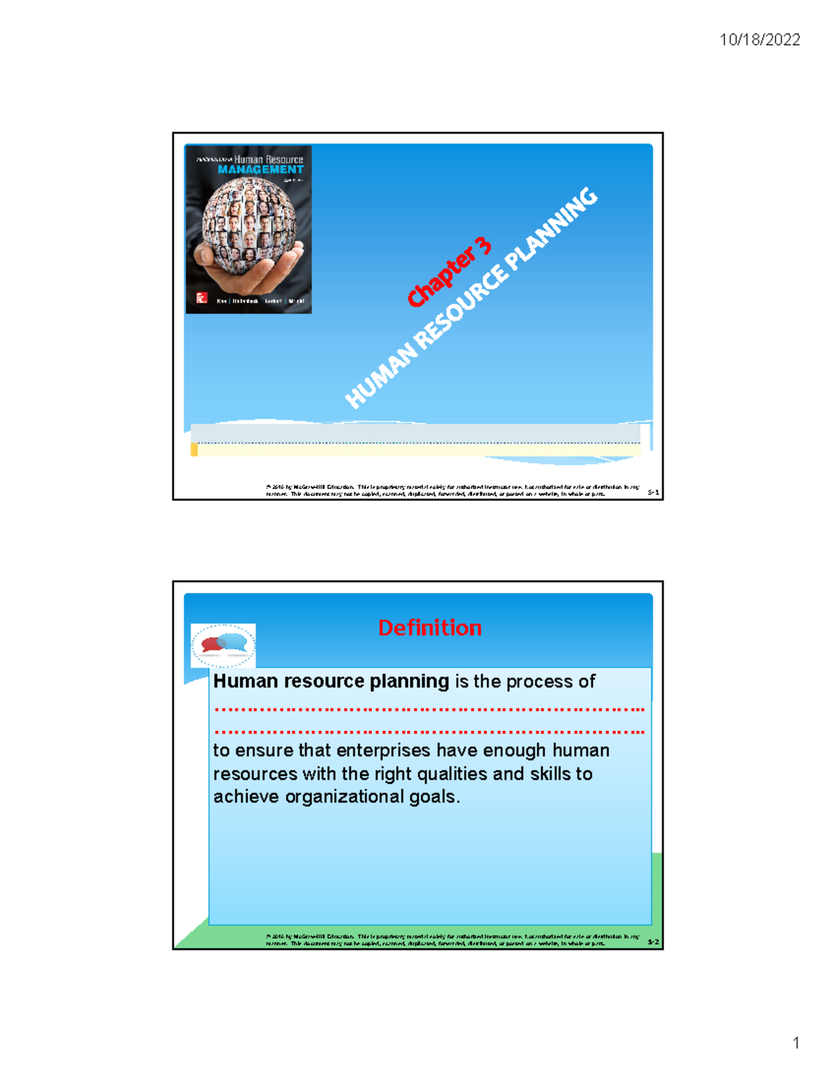 Chapter 05 - ccccc - © 2016 by McGraw-Hill Education. This document may not be copied, scanned ...