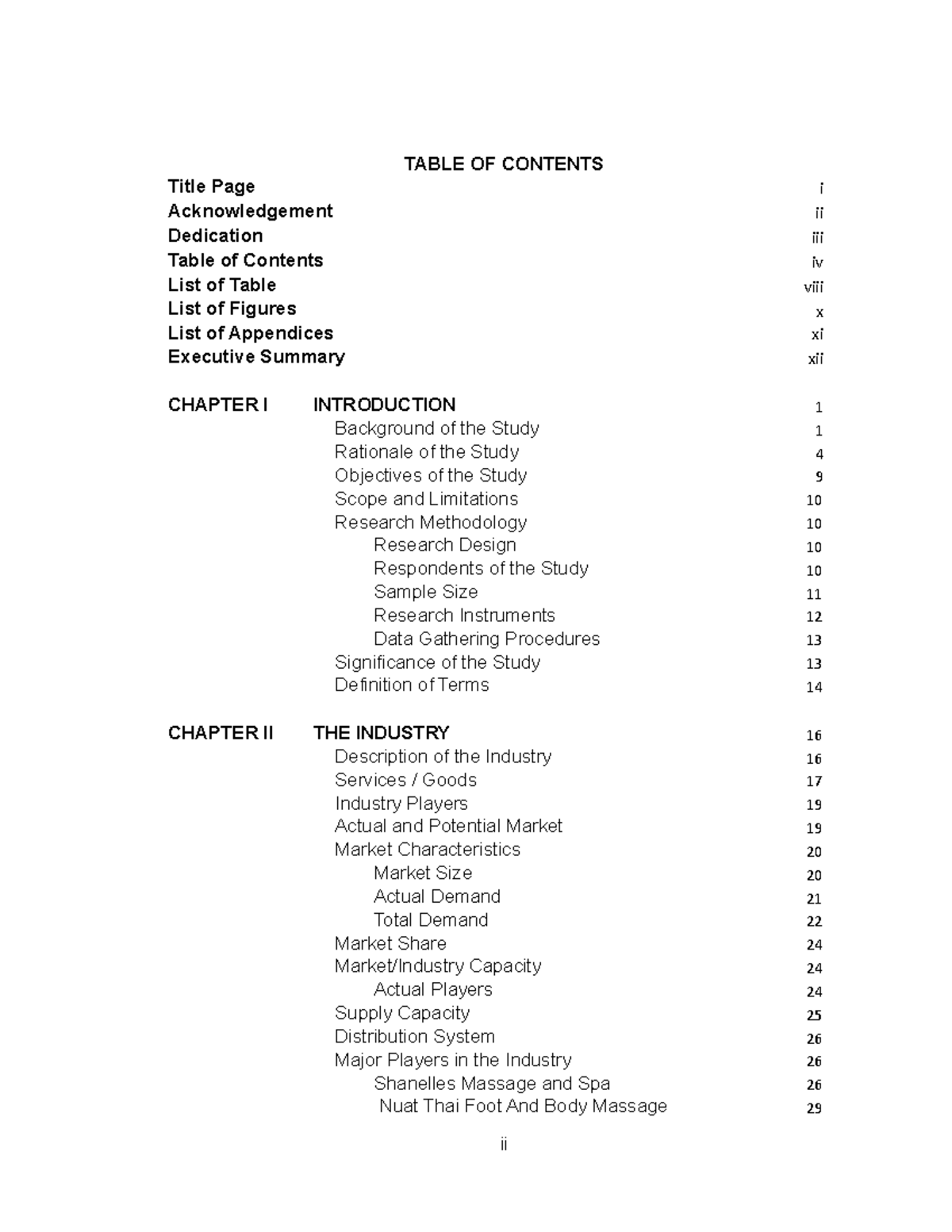 2- cover page (edited) - INTEGRATED ACTION RESEARCH - TABLE OF CONTENTS ...