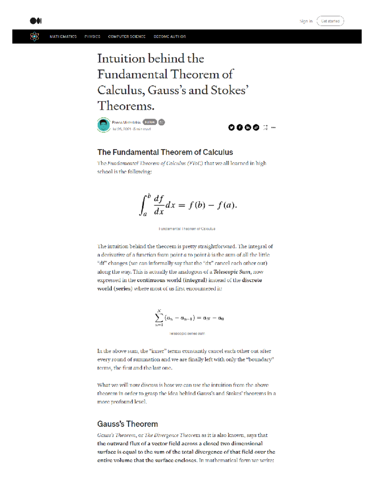 Green theorem and stocks theorem - Modern Physics Lab - Studocu