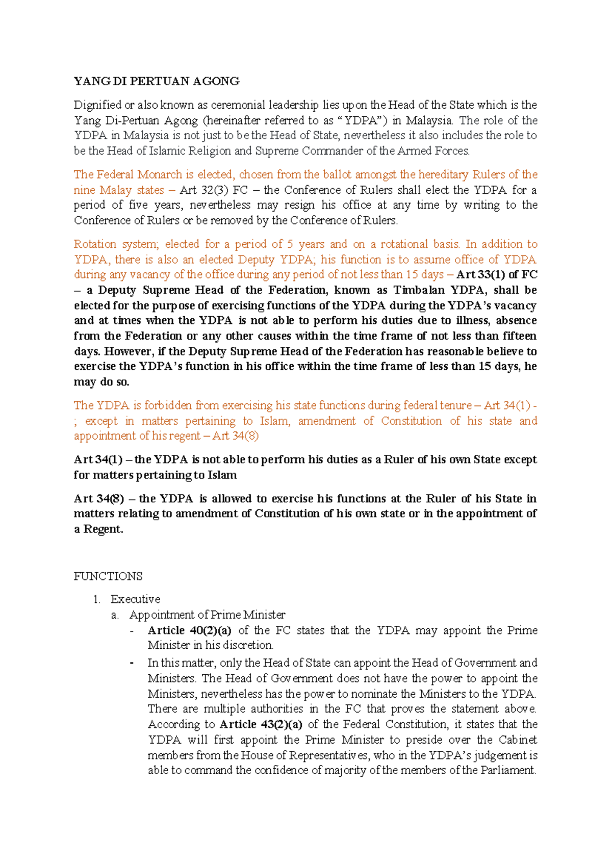 YDPA - USE IT AT YOUR OWN RISK - YANG DI PERTUAN AGONG Dignified or ...