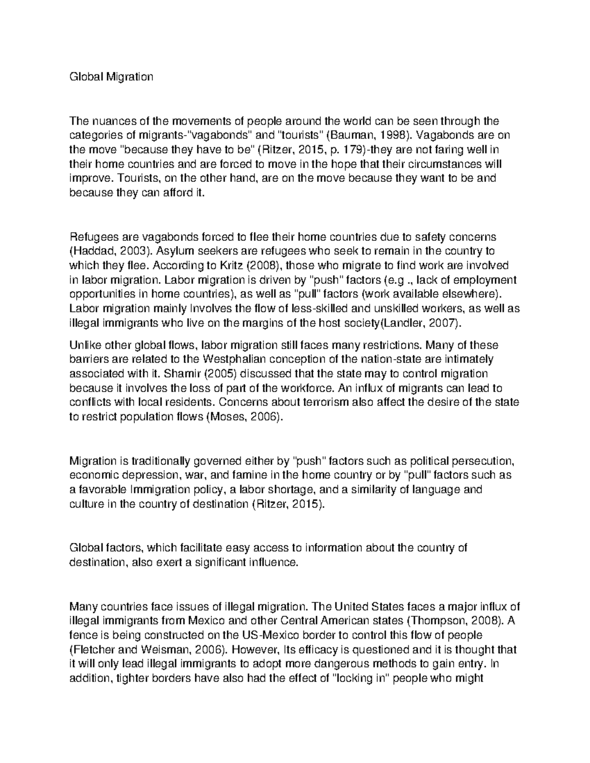 G2- Global- Migration - Global Migration The nuances of the movements ...