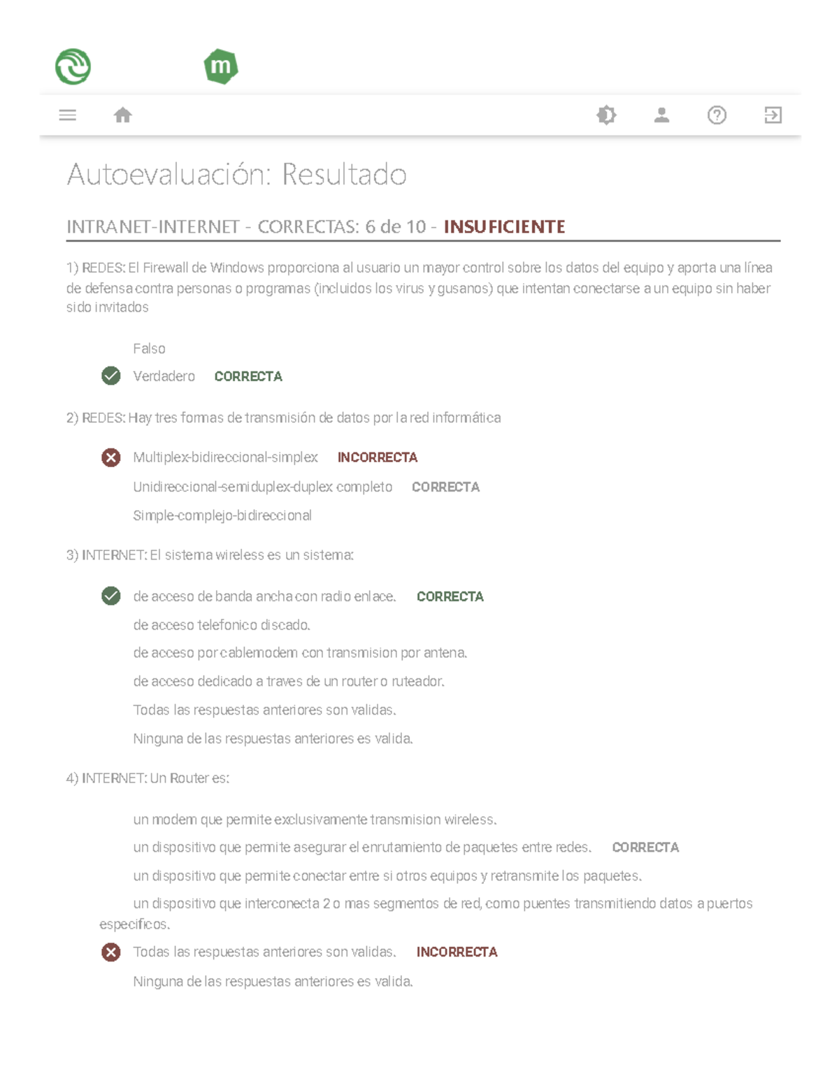 Autoevaluacion 1 Lou MIe L - Materias Interactivas en Línea ...