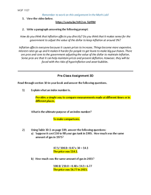 Conceptual HW 4A - MGF 1107 Conceptual Homework 4A 1. You have an ...