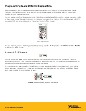 2. Execution Structures - Figure 1. A While Loop in LabVIEW, a Flowchart of the While Loop - Studocu