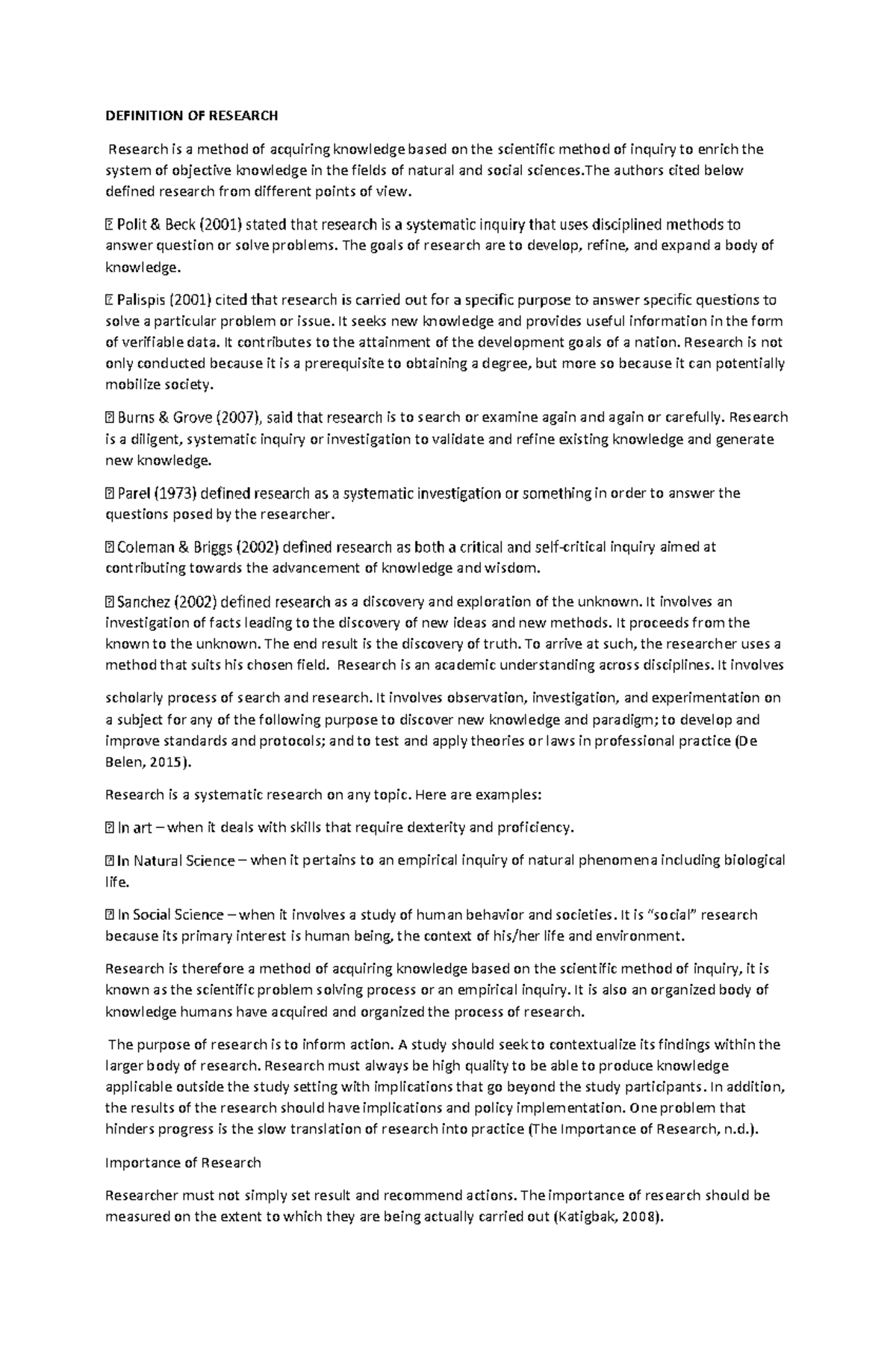 Inbound 4423970324773144019 - DEFINITION OF RESEARCH Research is a ...