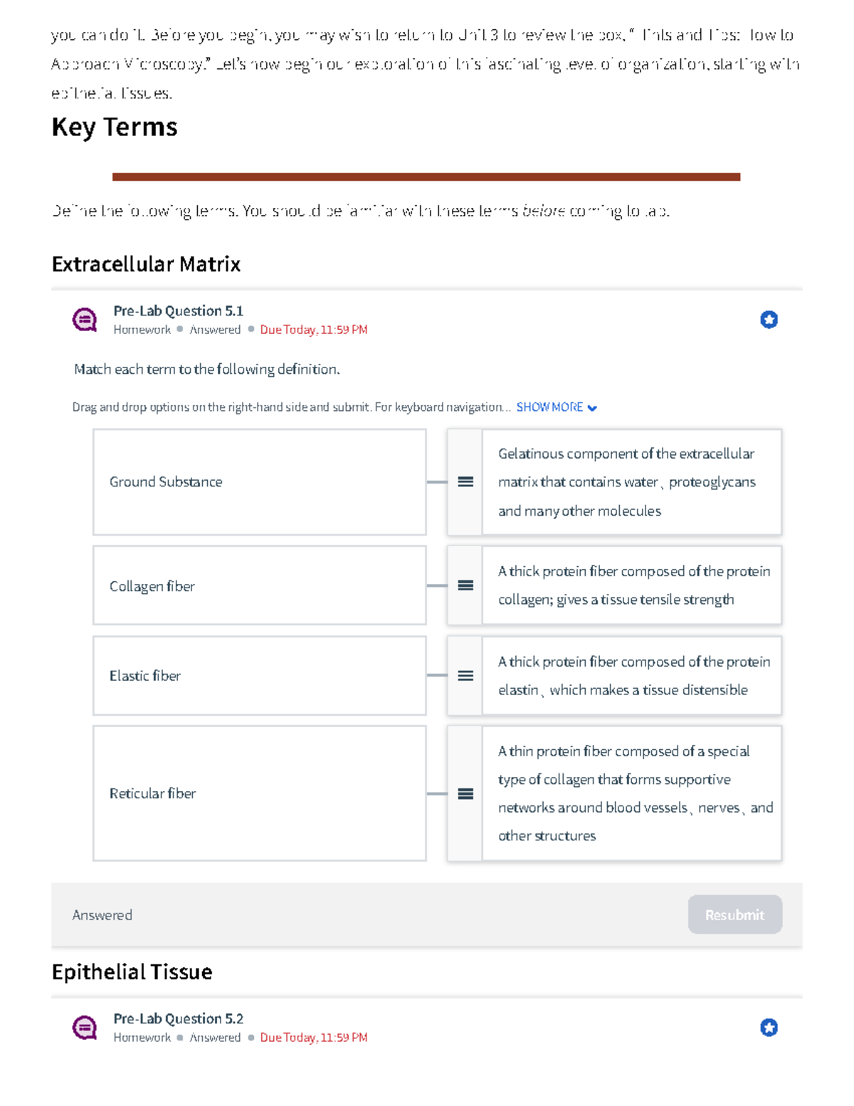 Unit 5 Pre Lab - Unit 5 Pre Lab for anatomy 1 - you can do it. Before ...