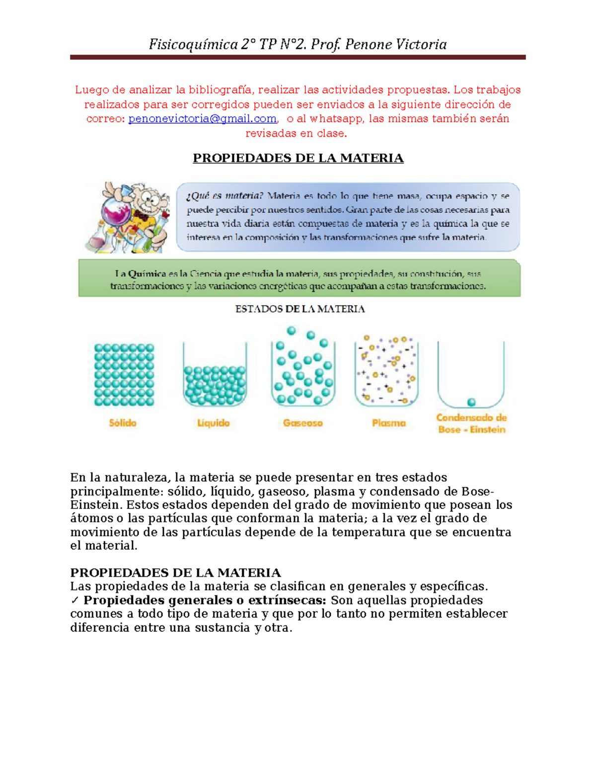 Trabajo Práctico N°2 - repaso de contenidos - Luego de analizar la ...